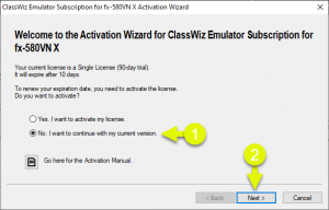 Giả lập máy tính CASIO fx-580VN X