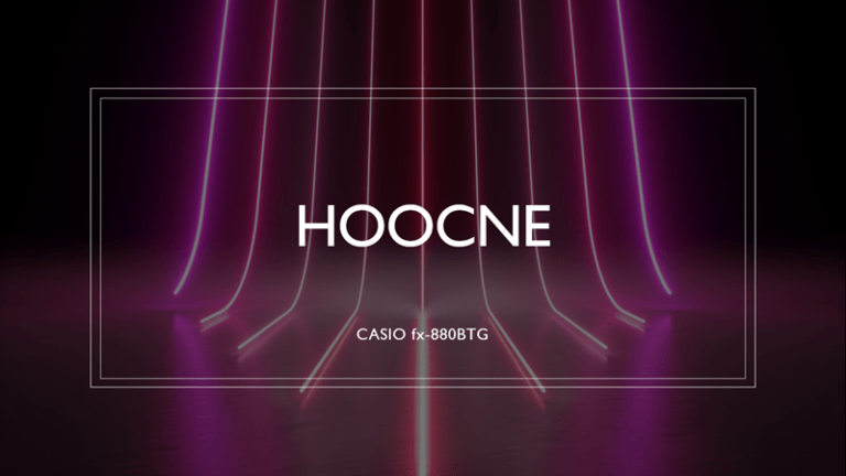 Chia sơ đồ Hoocne bằng CASIO fx 880 BTG