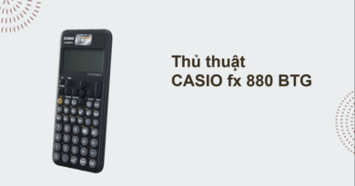 Giả lập CASIO fx 880 BTG đã có chưa